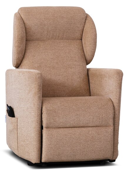 Poltrona relax Clara con recliner elettrico e alzapersona 2 motori ...