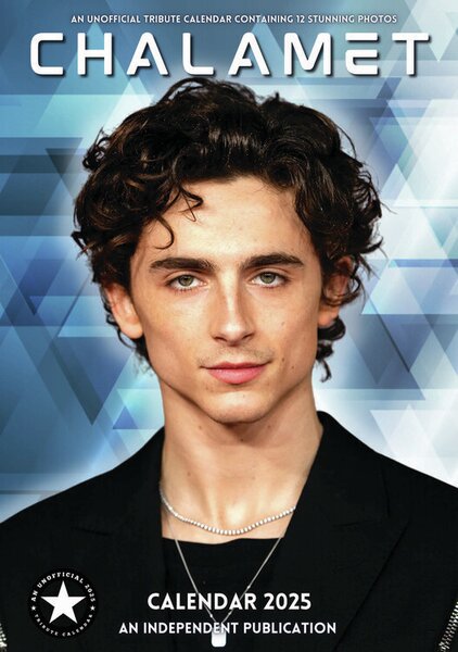 Calendario 2025 Timoth e Chalamet | FAVI.it