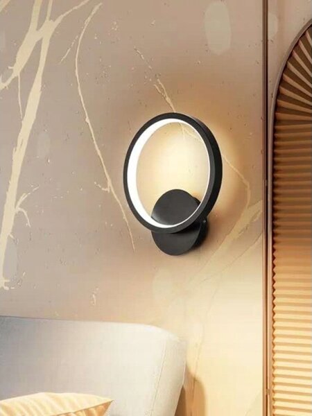Lampada da parete LED/14W/230V nero | FAVI.it