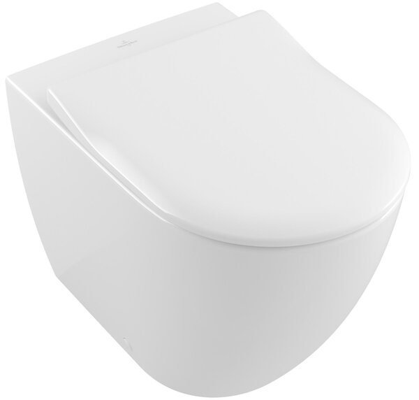 Villeroy & Boch Subway 2.0 vaso wc a terra senza brida bianco 5602R0R1 ...
