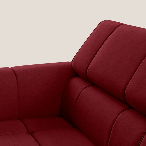 Giotto Divano modulare a 3 sedute con opzione relax elettrico in micro ...