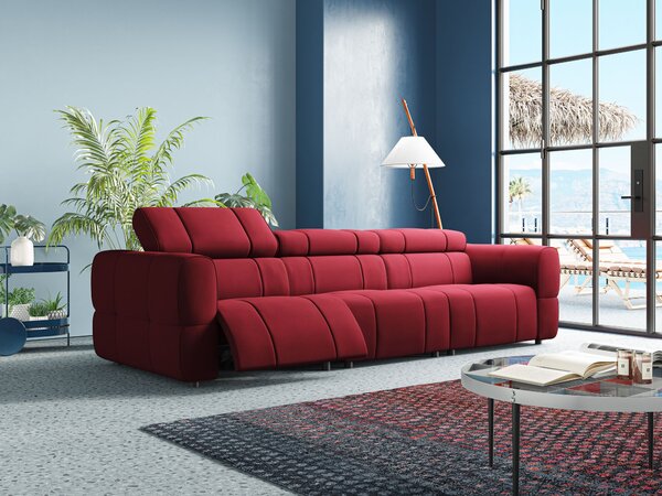 Giotto Divano modulare a 3 sedute con opzione relax elettrico in micro ...